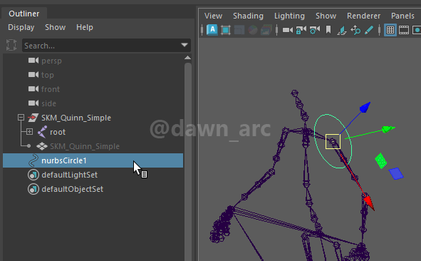 [Maya]Rigging 04 - Controller